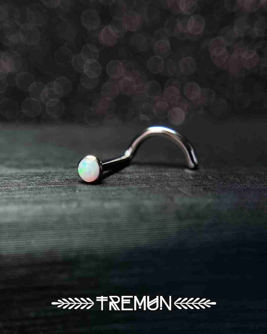 Nostril Screw Ópalo – Tremun Piercing